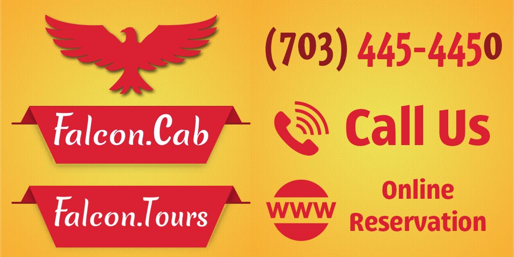 Popular Places in VA, MD, DC - Falcon Cab & Falcon Tours