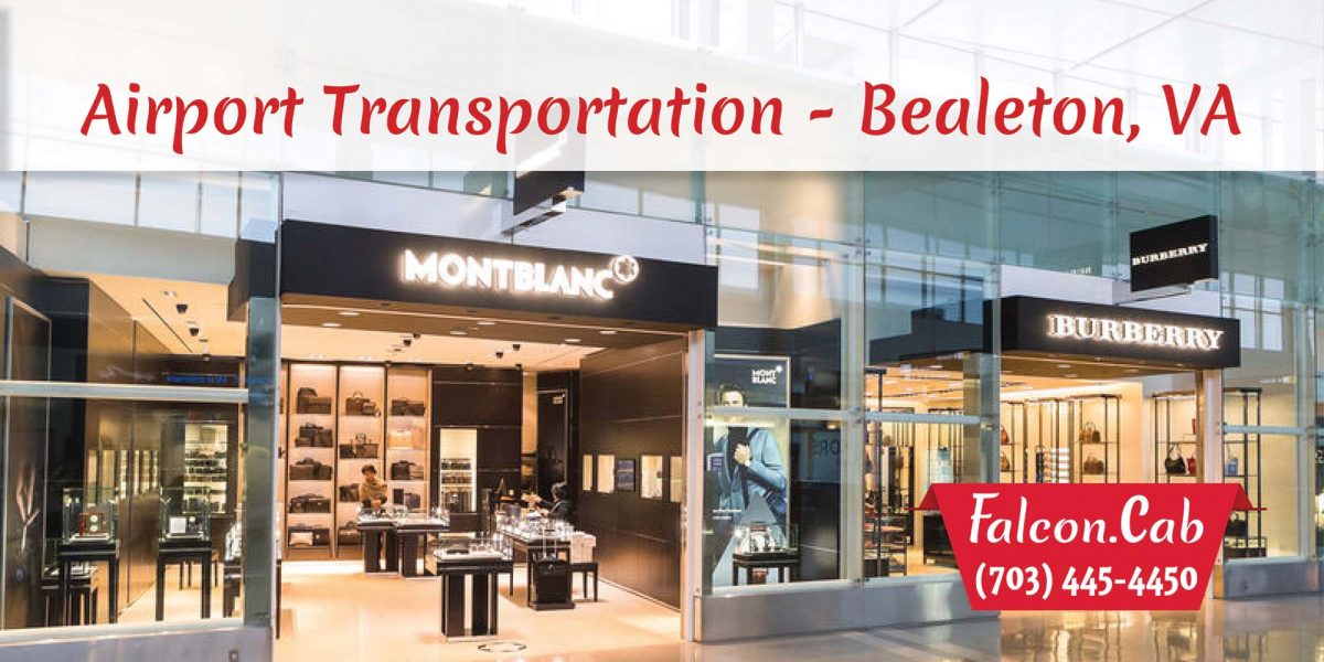 Taxi Service in Bealeton, VA - Falcon.Cab - Call/Text (703) 445-4450