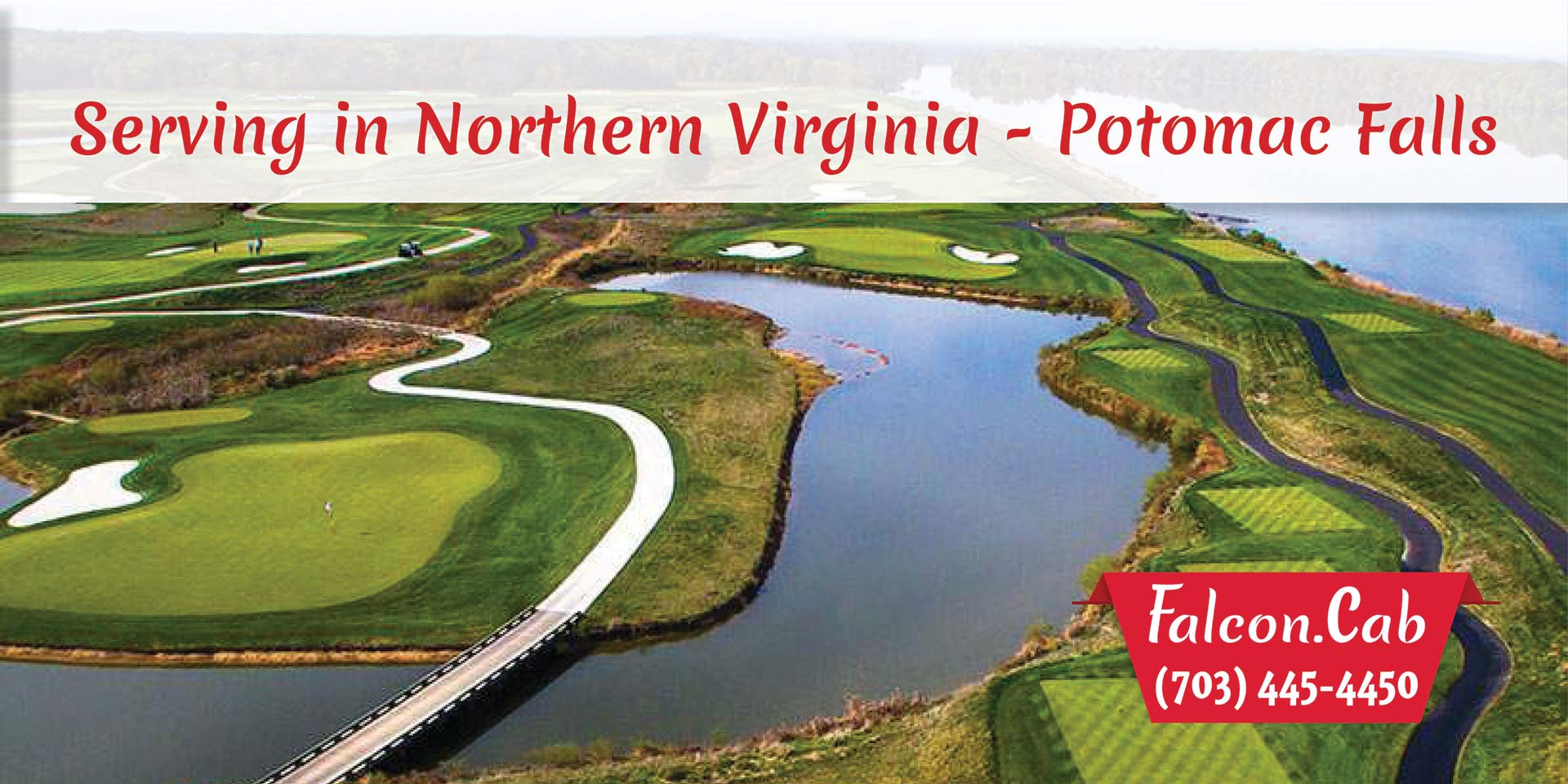 Potomac Falls Taxi Cab | Serving in Northern Virginia | Call (703) 445-4450