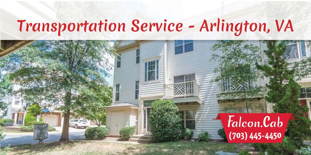 Taxi Service in Arlington, VA - Falcon.Cab - Call/Text (703) 445-4450