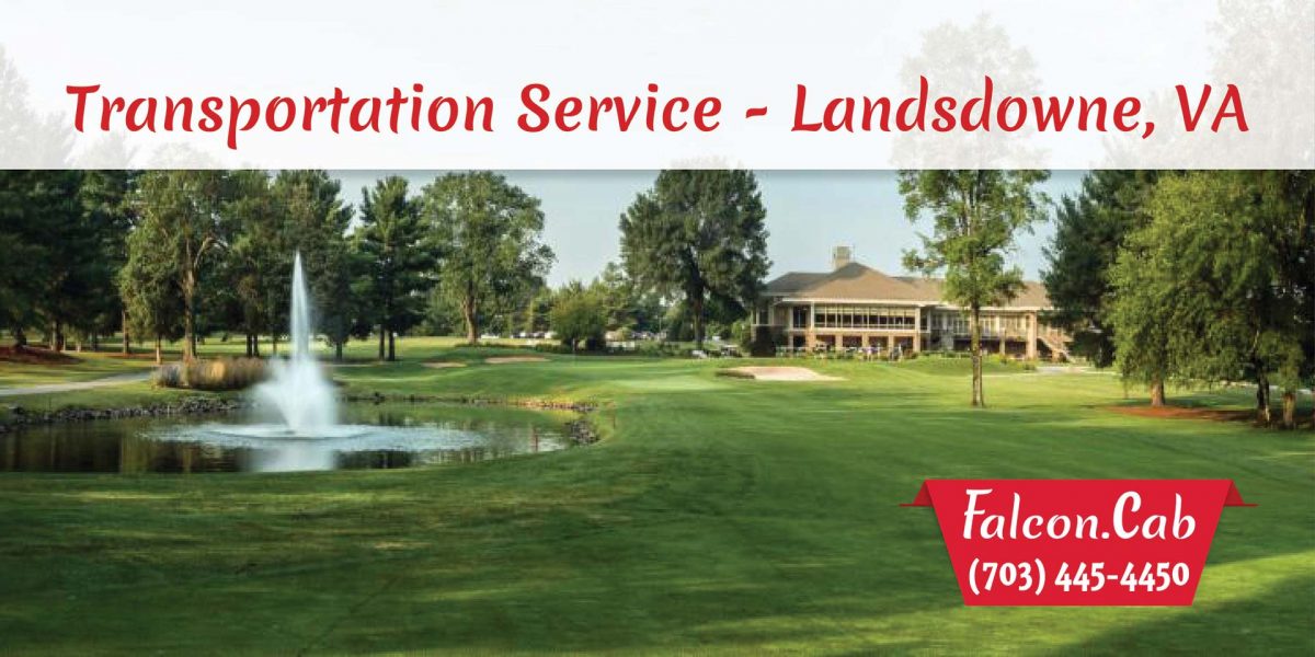 Taxi Service in Landsdowne, VA - Falcon.Cab - Call/Text (703) 445-4450