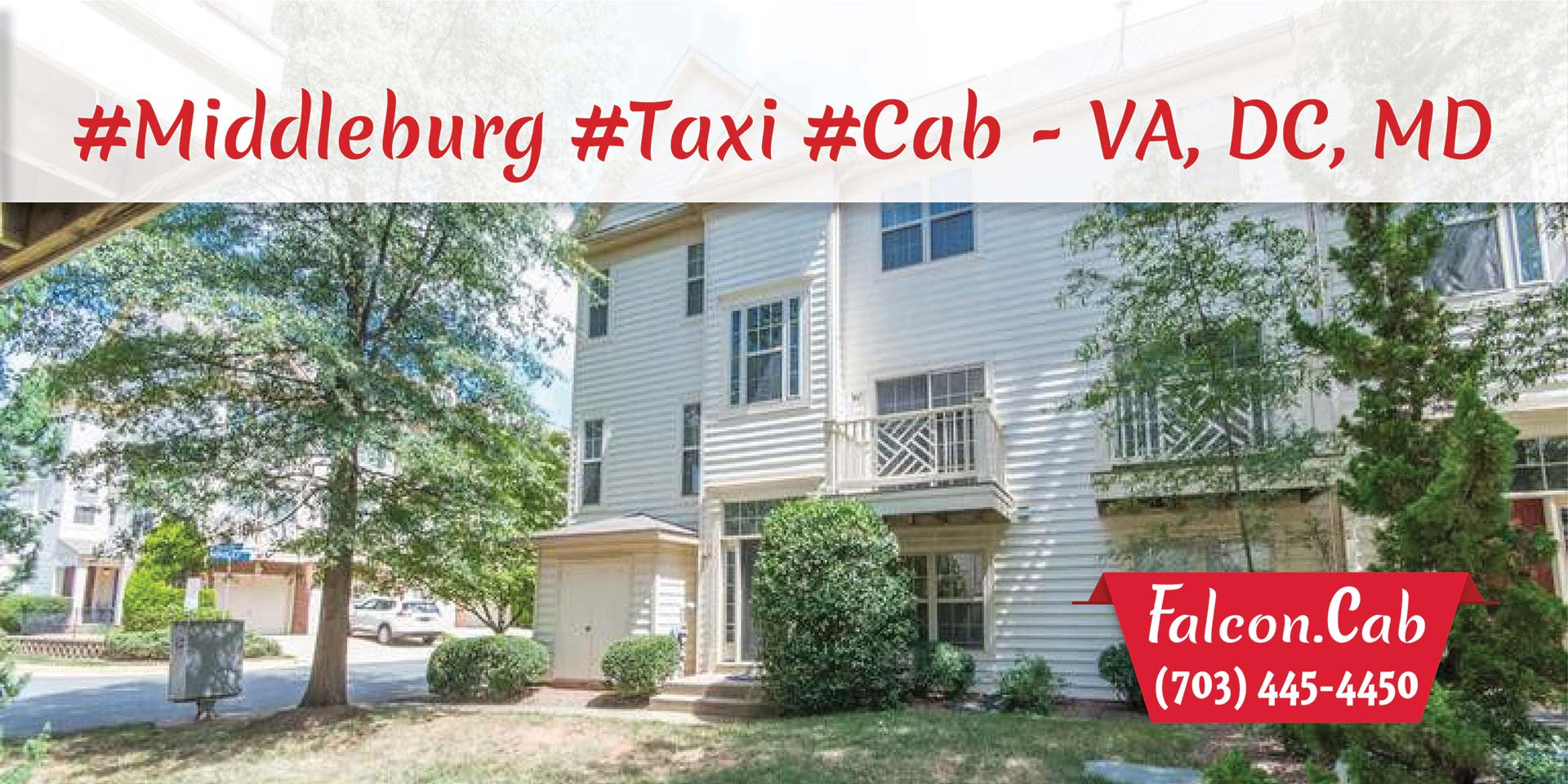 Middleburg Taxi Cab Serving in Virginia, DC, MD | Call (703) 445-4450